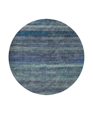 DALYN RUG COMPANY Dalyn Kochi Washable Kc5 Round Area Rug, 8' X 8' Blue