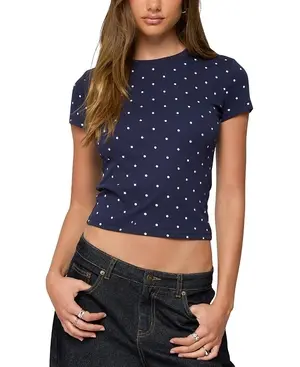 Edikted Polka Dots T-shirts For Women