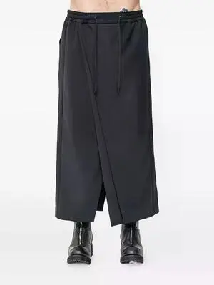 DEVOA Wrap-front Drawstring Trousers