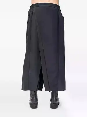 DEVOA Wrap-front Drawstring Trousers