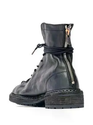 Guidi Lace-up Leather Boots