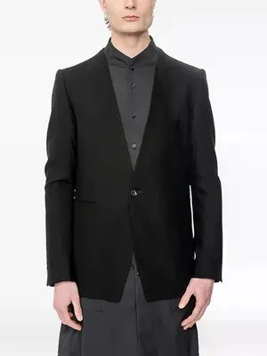 DEVOA Single-breasted Wool-mohair Dinner Jacket