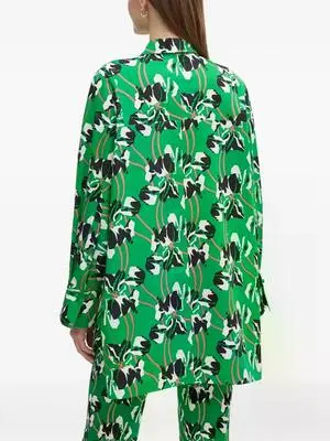 Diane Von Furstenberg Floral-print Shirt