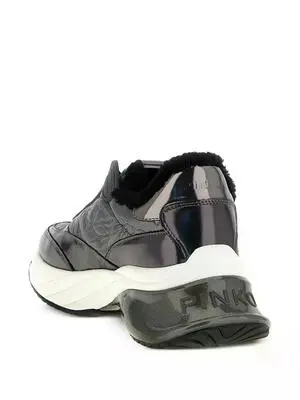 Pinko Ariel 19 Quilted Sneakers - Grey