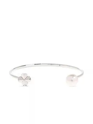Kate Spade New York Clover-motif Cuff Bracelet