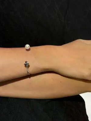 Kate Spade New York Clover-motif Cuff Bracelet