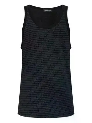 Dsquared2 Logo-print Tank Top - Black
