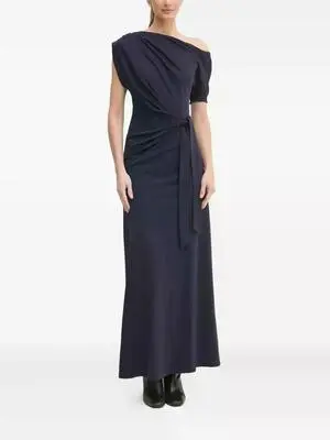 Diane Von Furstenberg Asymmetric Neck Maxi Dress