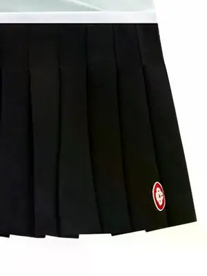 Casablanca Panelled Mini Skirt - Black