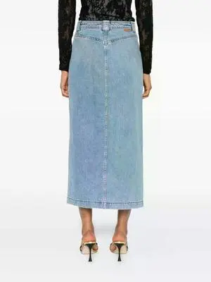 Zimmermann Snap-button Flap-pocket Midi Skirt