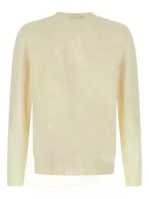 ZANONE Crew-neck Long-sleeves Sweater - White