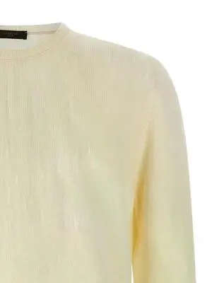 ZANONE Crew-neck Long-sleeves Sweater - White