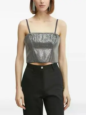 Guess Sequin-embellished Corset Top