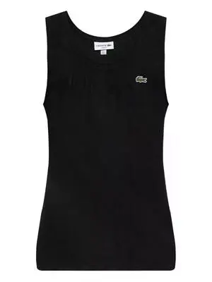 Lacoste Ribbed-knit Tank Top