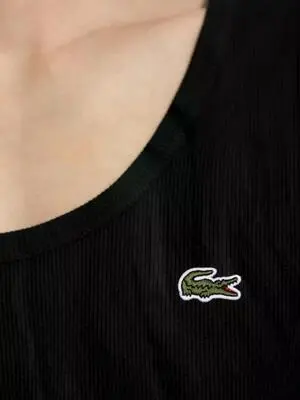 Lacoste Ribbed-knit Tank Top