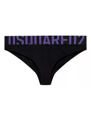 Dsquared2 Logo-band Briefs - Black