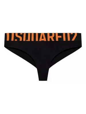 Dsquared2 Logo-band Briefs - Black