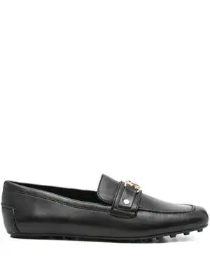 Michael Kors Leather Logo-plaque Loafers