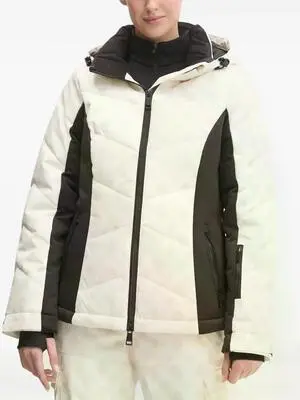 Guess Logo-print Quilted Ski Jacket