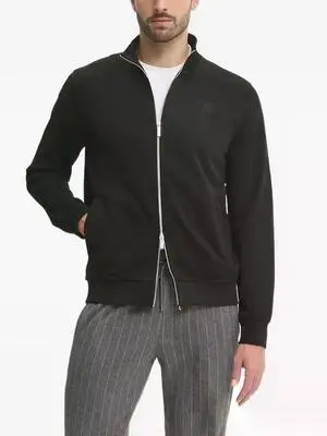 Karl Lagerfeld Zip-fastening Logo-embroidered Sweatshirt