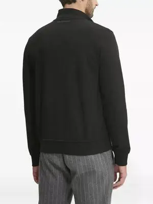 Karl Lagerfeld Zip-fastening Logo-embroidered Sweatshirt