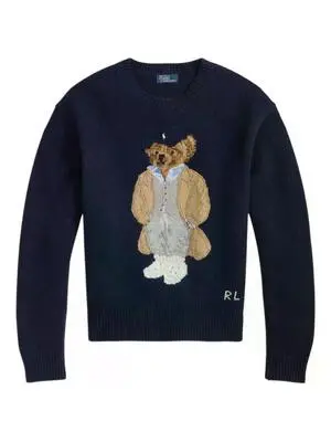Polo Ralph Lauren Polo Bear Crewneck Jumper Blue