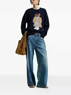 Polo Ralph Lauren Polo Bear Crewneck Jumper - Blue