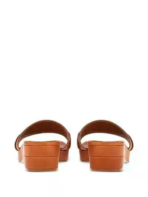 FERRAGAMO Leather Heeled Sandals