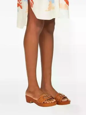 FERRAGAMO Leather Heeled Sandals