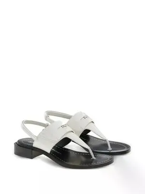 FERRAGAMO Nya Leather Ankle-strap Sandals