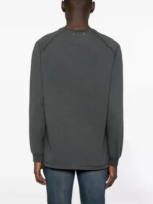 GOLDEN GOOSE Rose-print Raglan T-shirt