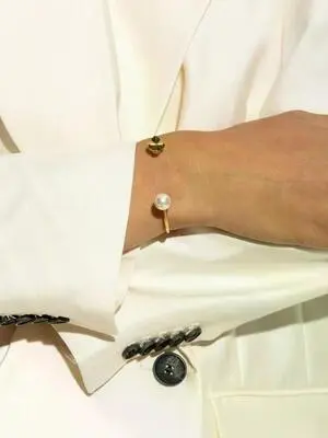 Kate Spade New York Clover-motif Pearl-embellished Bracelet