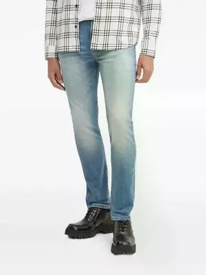 Hugo Leather-patch Jeans