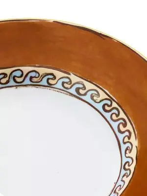 GINORI 1735 Wave-patterned Soup Plate