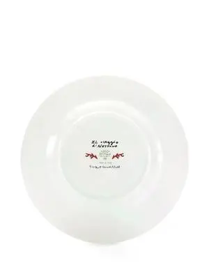 GINORI 1735 Wave-patterned Soup Plate