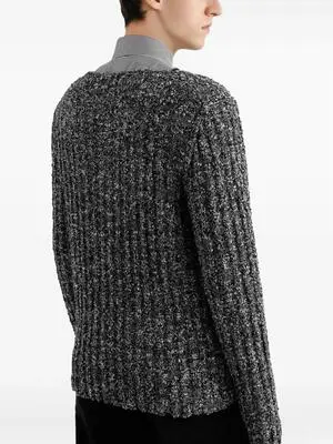 Dolce & Gabbana Ribbed Crew Neck Sweater