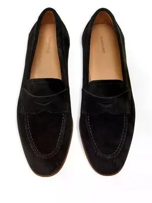 Magnanni Suede Penny Loafers
