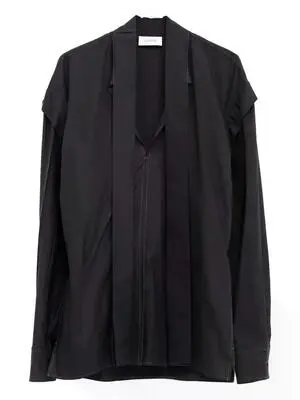 LEMAIRE Tie-neck Long-sleeve Blouse