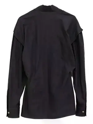LEMAIRE Tie-neck Long-sleeve Blouse