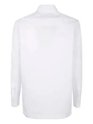 JIL SANDER Tie-neck Shirt - White