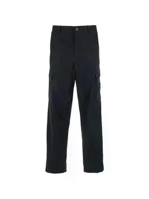 Stone Island Cargo-pocket Trousers - Black