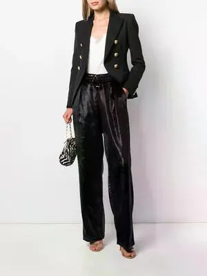 Balmain Iridescent Drawstring Trousers