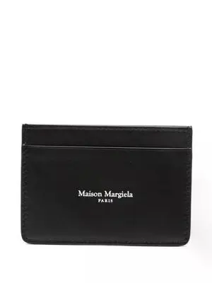 MAISON MARGIELA Leather Cardholder - Black