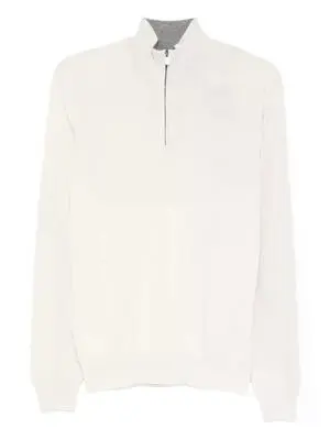Corneliani Half-zip Cashmere Sweater