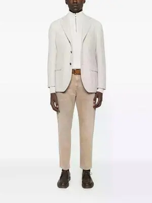 Corneliani Half-zip Cashmere Sweater