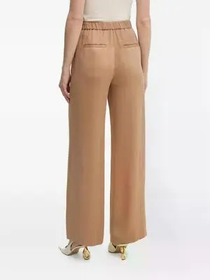 Karl Lagerfeld Elasticated-waist Wide Leg Pants