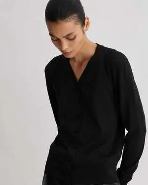 Veronica De Piante Katie Merino Wool Cardigan