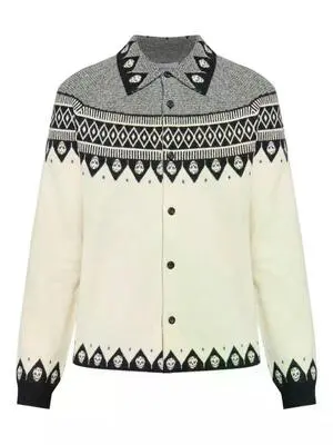 Alexander Mcqueen Frill Cardigans For Men