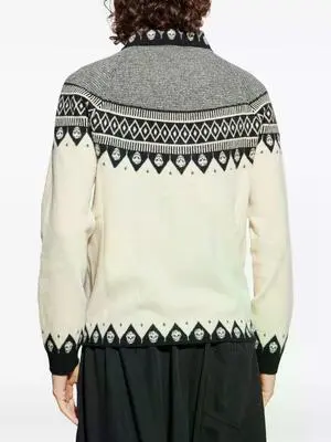 Alexander McQueen Skull-motif Wool Cardigan