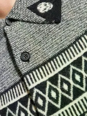 Alexander McQueen Skull-motif Wool Cardigan